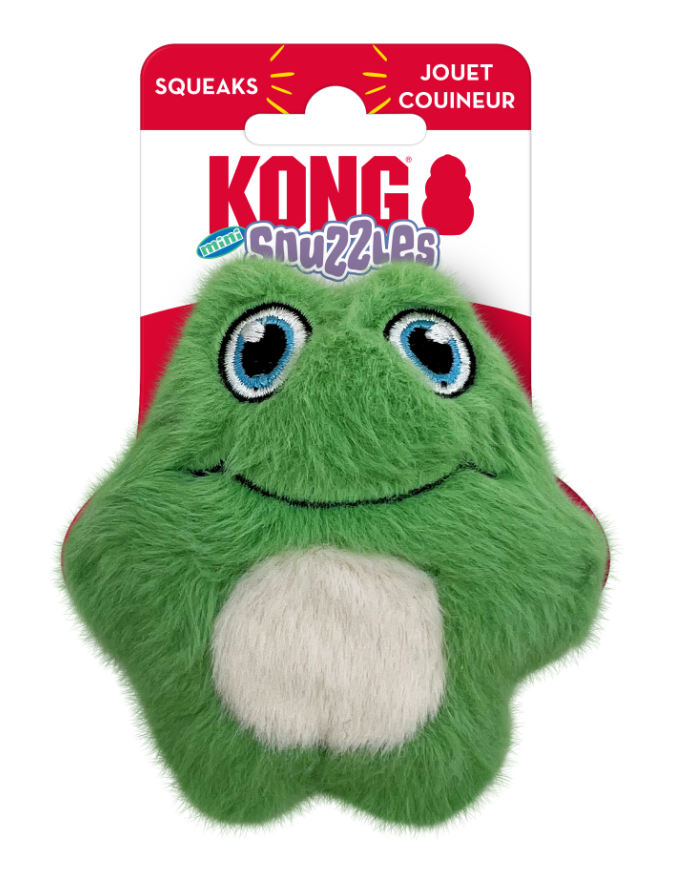 KONG SNUZZLES MINI EXTRA SMALL FROG – Head to Tail Pets