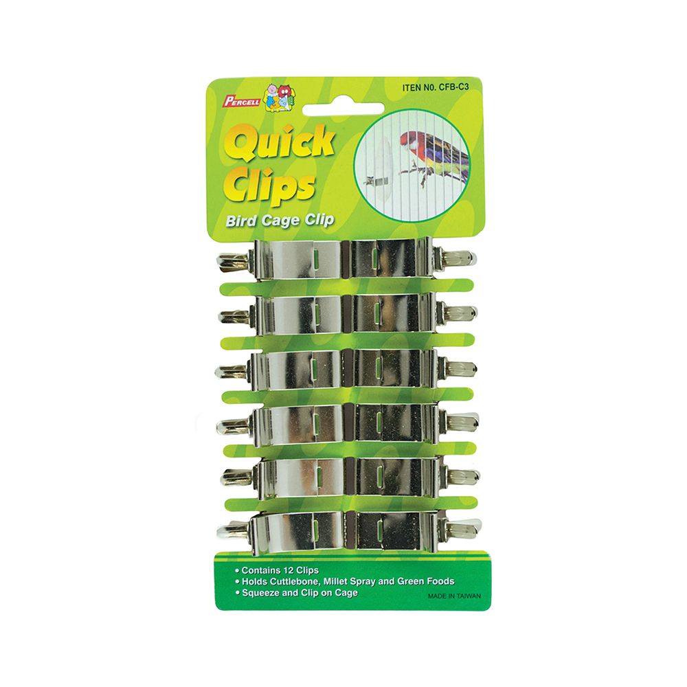 AVIAN CARE QUICK CLIPS BIRD CAGE CLIP EACH – Head to Tail Pets