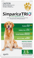 SIMPARICA TRIO DOG 20.1-40KG – Head to Tail Pets