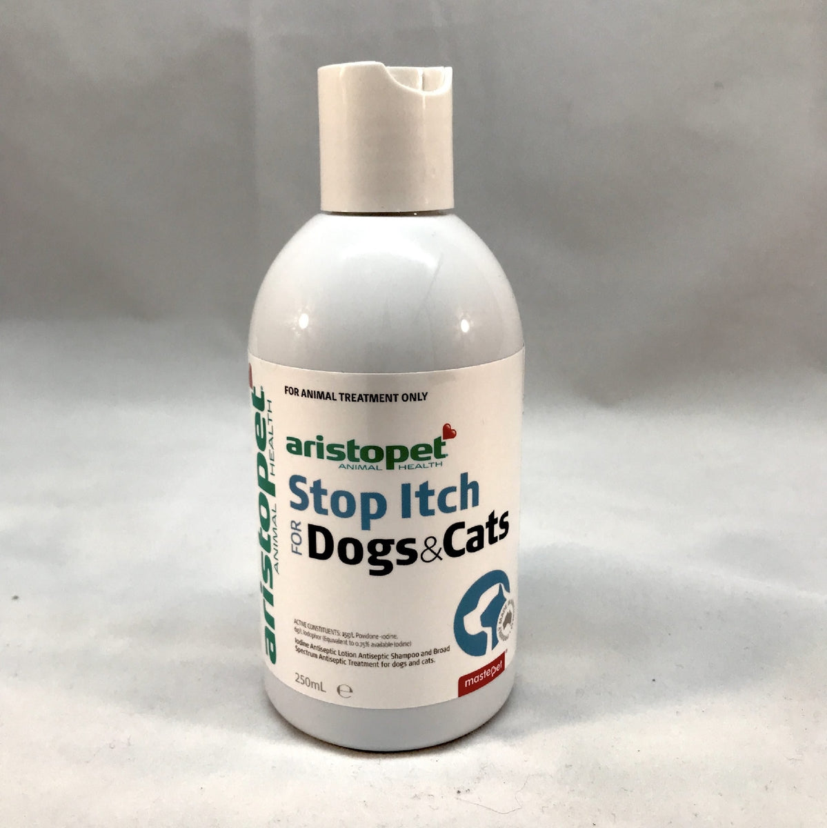 ARISTOPET STOP ITCH FOR DOGS & CATS 250ML – Head to Tail Pets