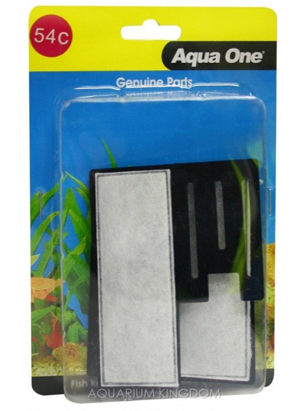 AQUA ONE FILTER CARTRIDGE 54C CARBON CARTRIDGE 2 PK – Head to Tail Pets