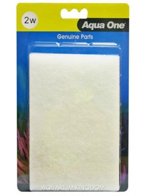AQUA ONE FILTER CARTRIDGE 2W WHITE SPONGE 2PK – Head to Tail Pets