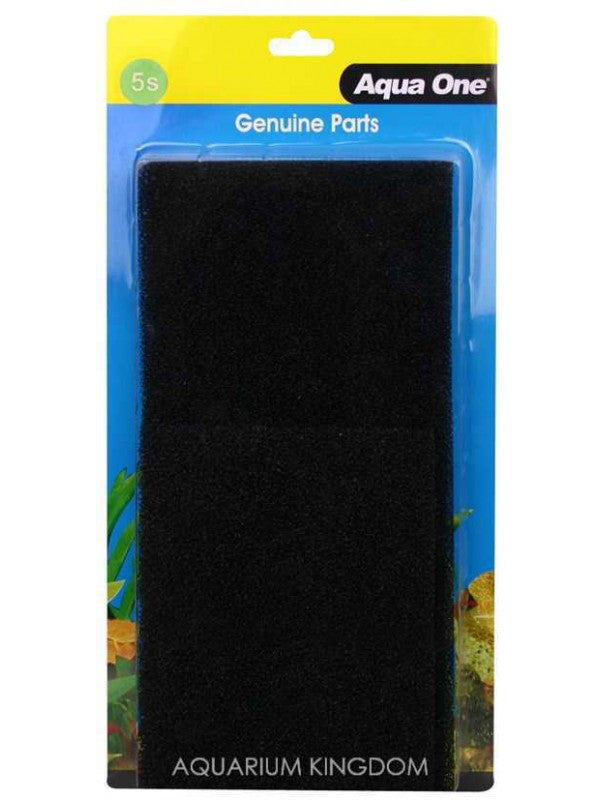 AQUA ONE FILTER CARTRIDGE 5S BLACK SPONGE 3PK – Head to Tail Pets