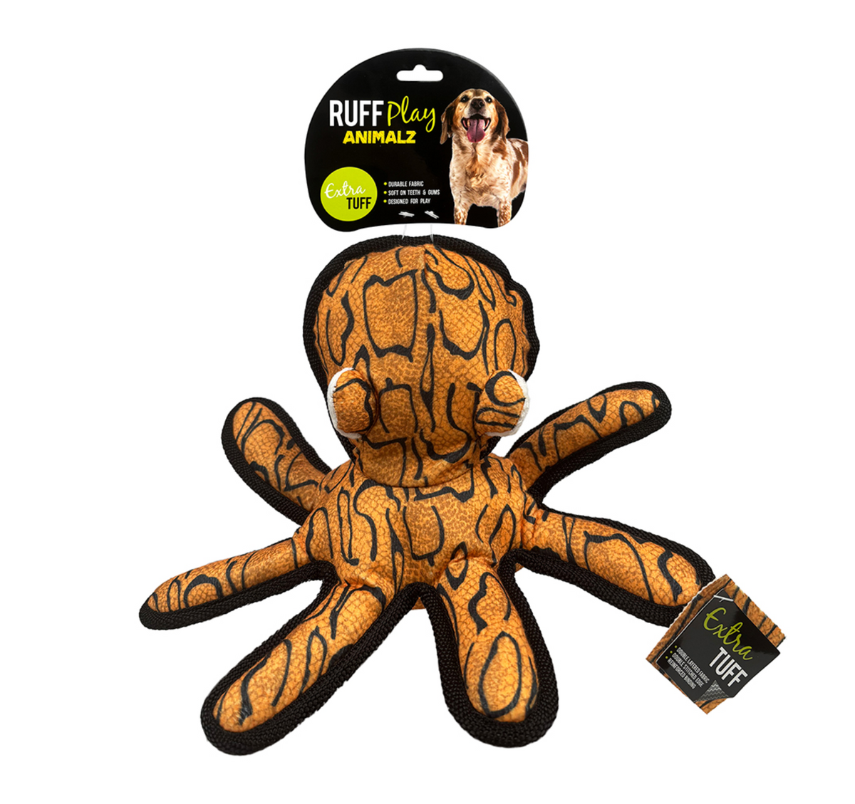 RUFF PLAY ANIMALZ EXTRA TUFF OCTOPUS – Head to Tail Pets