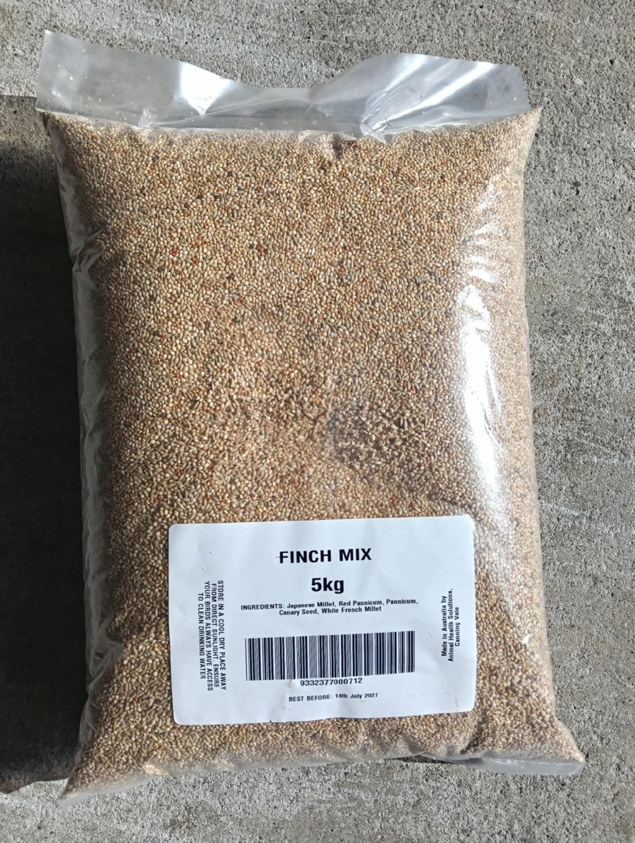 TRIANGLE FINCH MIX 5KG – Head to Tail Pets