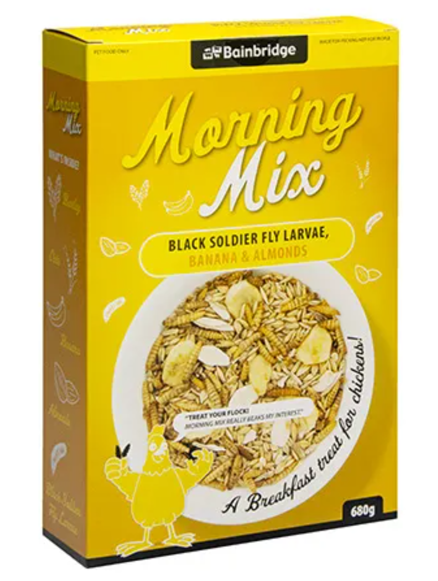 BAINBRIDGE MORNING MIX BLACK SOLDIER FLY LARVAE – Head to Tail Pets